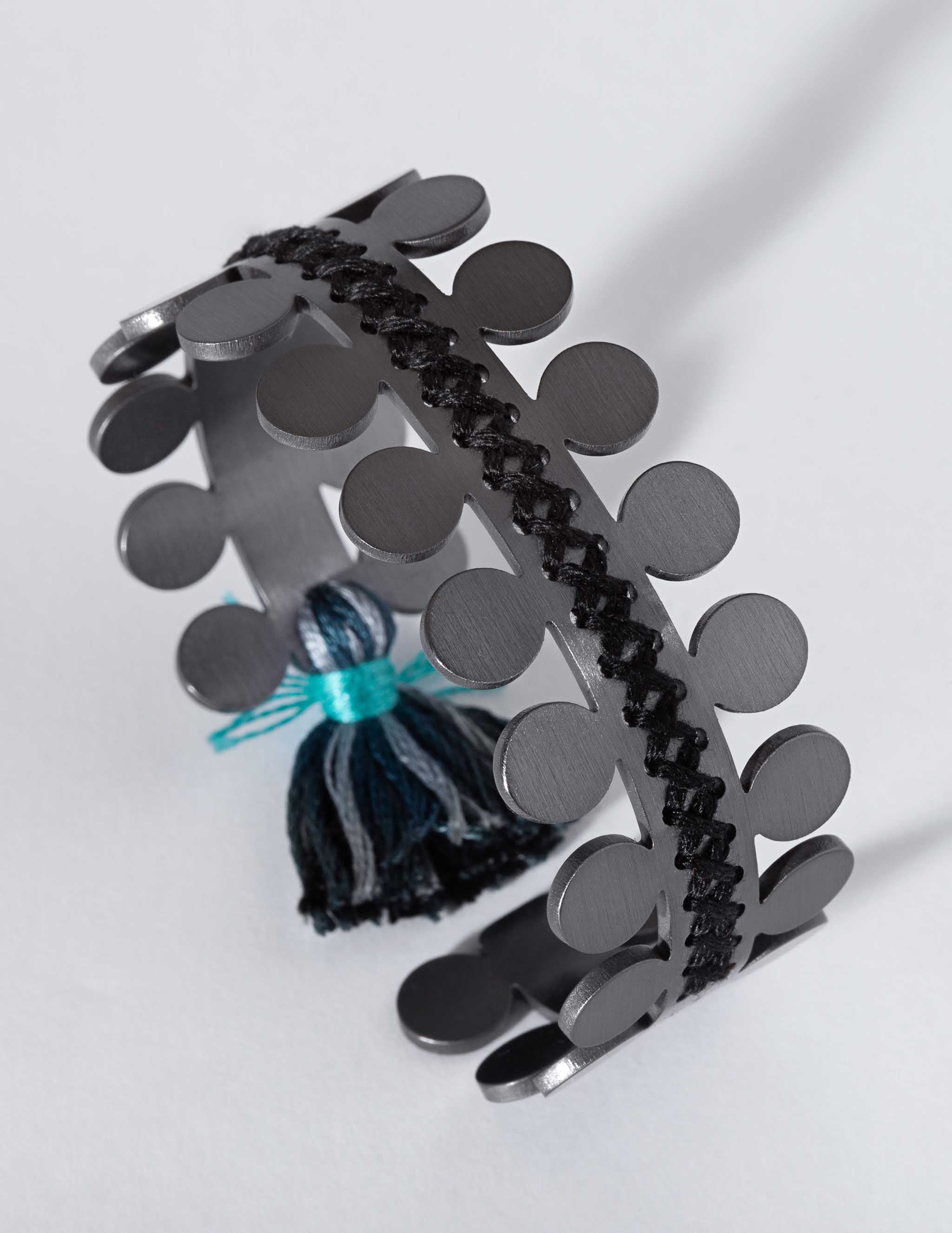 Antiope Black Bracelet - Charalampia Concept Items