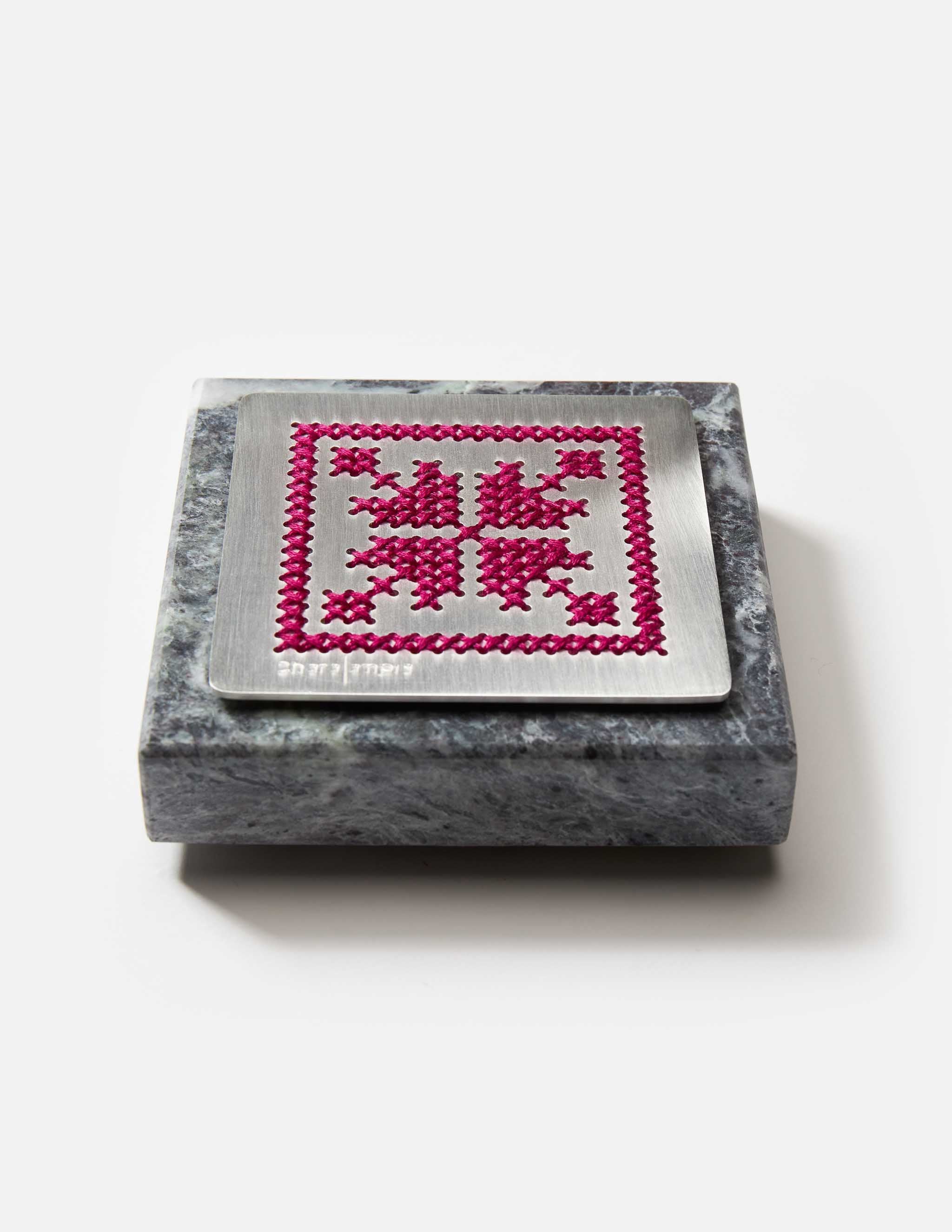 Flower Silver Paperweight - Charalampia Concept Items