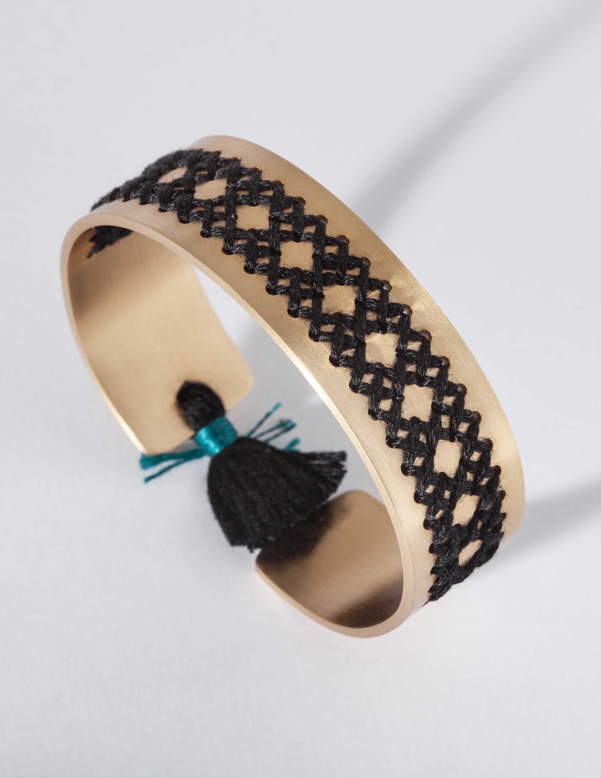 Rattan Gold Bracelet - Charalampia Concept Items